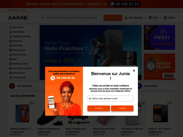 Bienvenue au jumia.sn page - Jumia Sénégal | Vente en ligne Épicerie ...