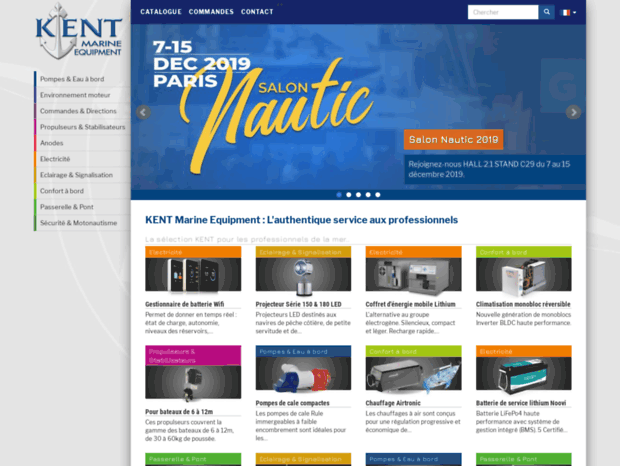 Bienvenue au kent-marine.com page - KENT Marine Equipment | KENT Marine ...