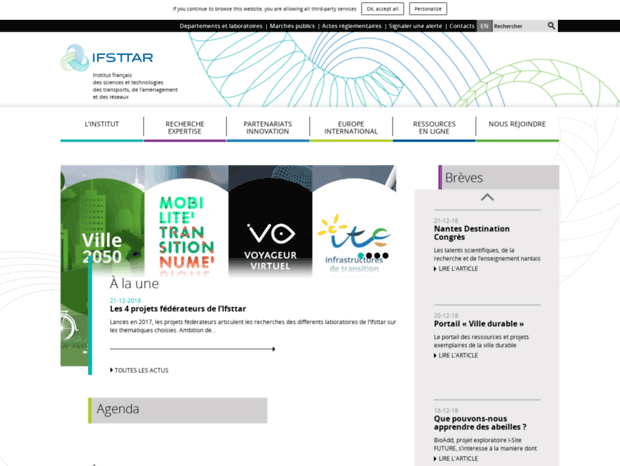 Bienvenue au lcpc.fr page - Accueil - Ifsttar.