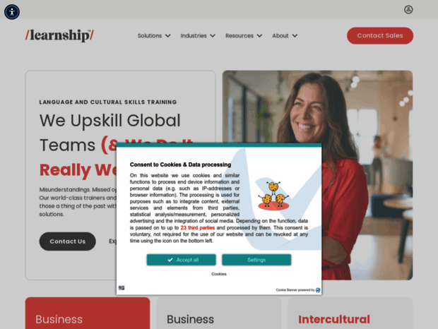 Bienvenue au learnship.fr page - Global Business Language & Cross ...