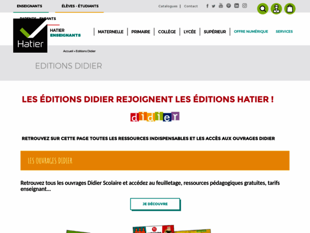 Bienvenue au les-editions-didier.com page - Editions Didier | Editions ...