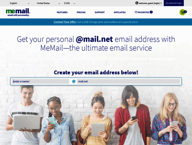 Bienvenue au mail.net page - Get your personal @mail.net email address ...