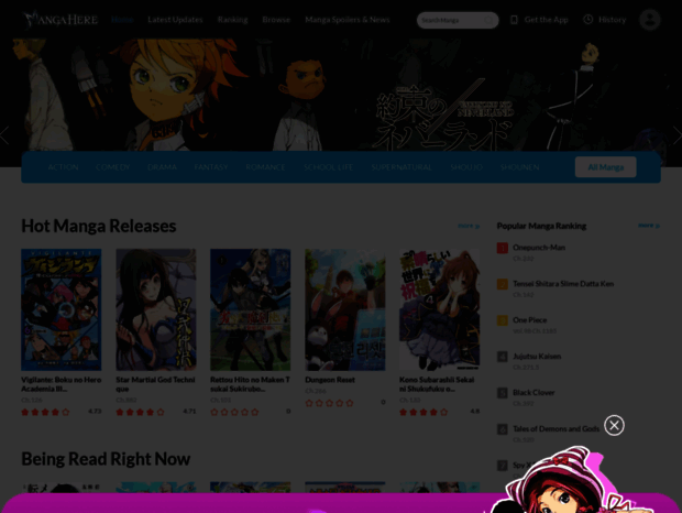 Bienvenue au mangahere.cc page - Manga Here - Read English Manga Free ...