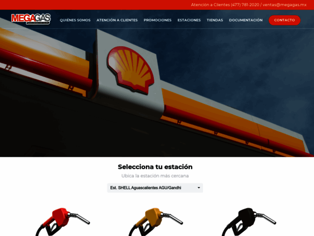 Bienvenue au megagas.mx page - Mega Gas.