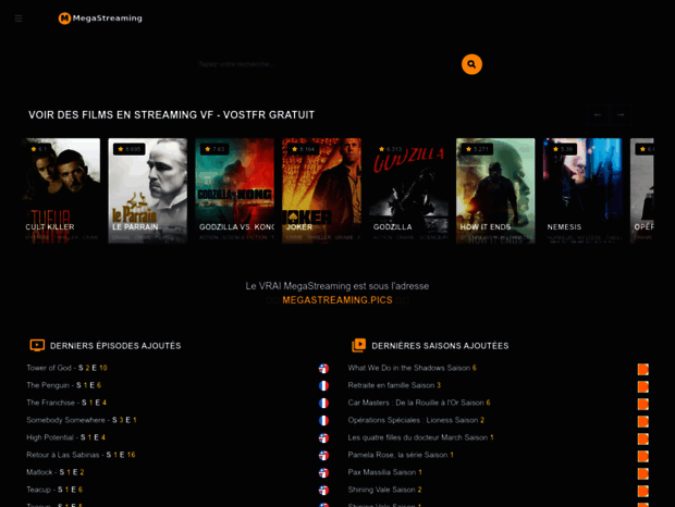 Bienvenue au megastreaming.pro page - Redirecting....