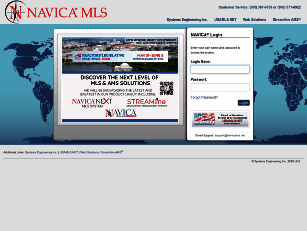Bienvenue au navicamls.net page - Navica Login.
