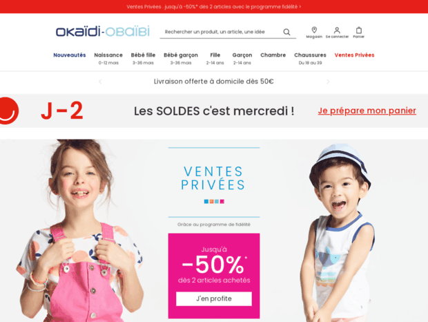Bienvenue au obaibi.fr page - Okaïdi : Vêtements enfant fille et garçon ...