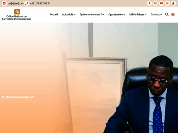 Bienvenue au onfp.sn page - Office national de Formation ...
