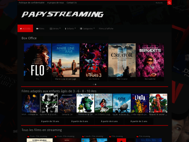 Bienvenue au papystreaming.stream page - Papystreaming | films et ...