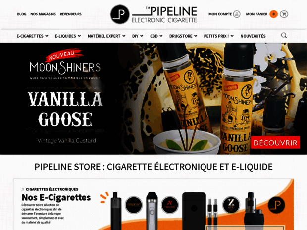 Bienvenue au pipeline-store.fr page - PIPELINE Store : Spécialiste de ...