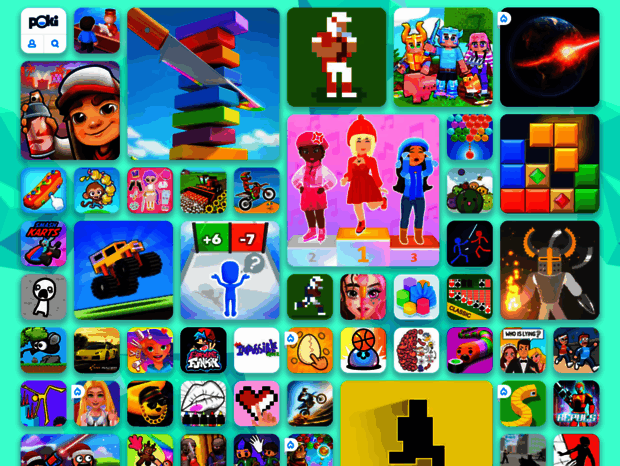 Bienvenue au poki.com page - Free Online Games at Poki - Play Now!.