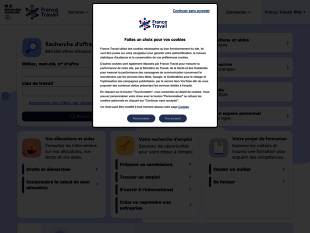 Bienvenue au pole-emploi-international.fr page - Accueil | France Travail.