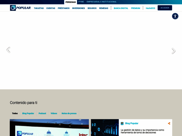 Bienvenue au popularenlinea.com page