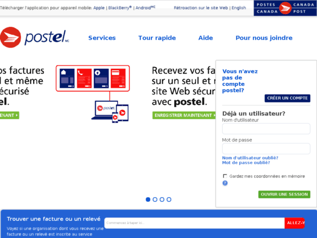 Bienvenue au postel.ca page - Fin du service postel | Personnel ...