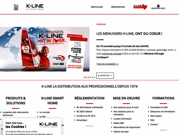 Bienvenue au pro.k-line.fr page - Menuiserie et fenêtre aluminium – K ...