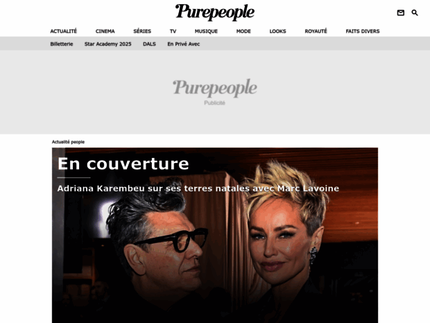 Bienvenue au purepeople.com page - Actus people - News people du jour ...