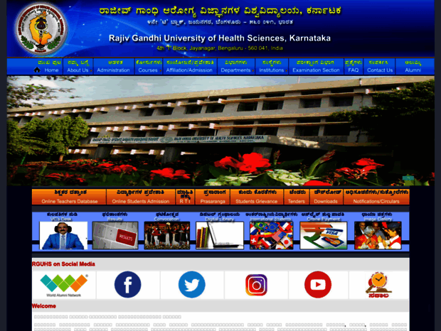 Bienvenue au rguhs.ac.in page - Rajiv Gandhi University of Health ...