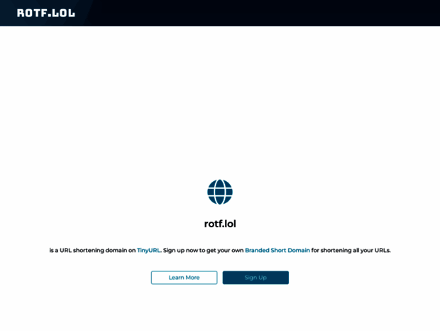 Bienvenue au rotf.lol page - URL Shortener, Branded Short Links ...