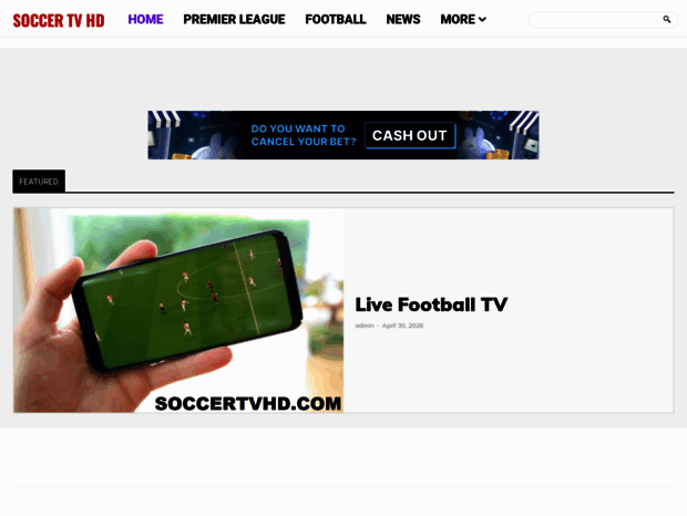 Bienvenue au soccertvhd.com page - Soccer TV HD - Live Soccer TV HD ...