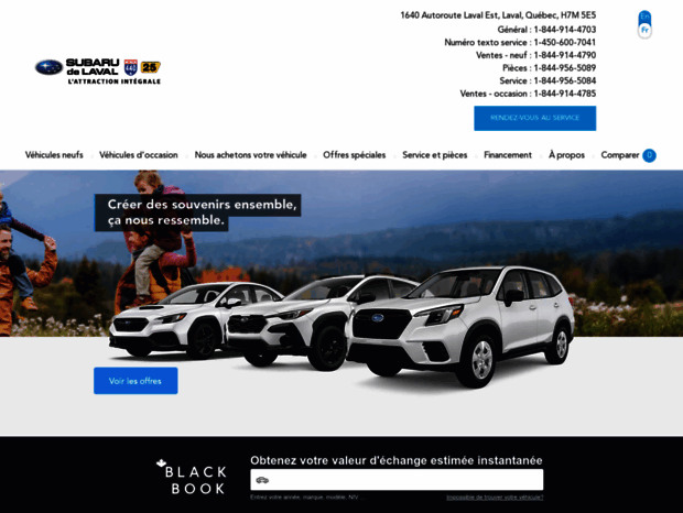 Bienvenue au subarudelaval.ca page - Subaru de Laval | Concessionnaire ...