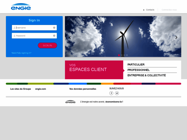 Bienvenue au swapp.engie.fr page - ENGIE SWAPP - Portail Partenaires.