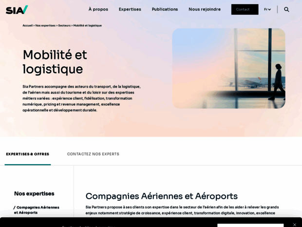 Bienvenue au transport.sia-partners.com page - Mobilité et logistique.