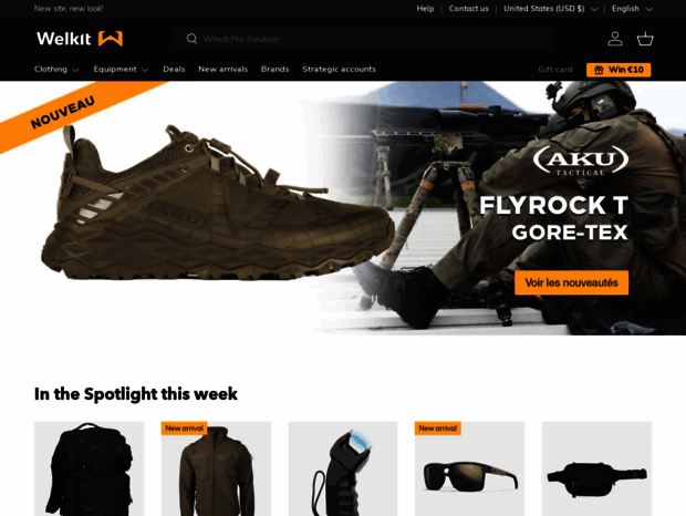 Bienvenue au usmc-pro.com page - Welkit - Professional Equipment for ...