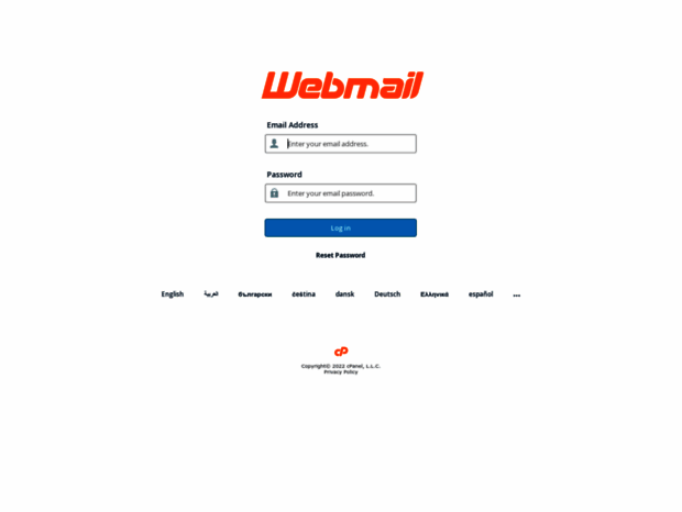 Bienvenue au webmail.cgmpharma.com page - Webmail Login.
