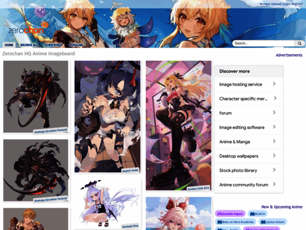 Bienvenue au zerochan.net page - Zerochan HQ Anime Imageboard.